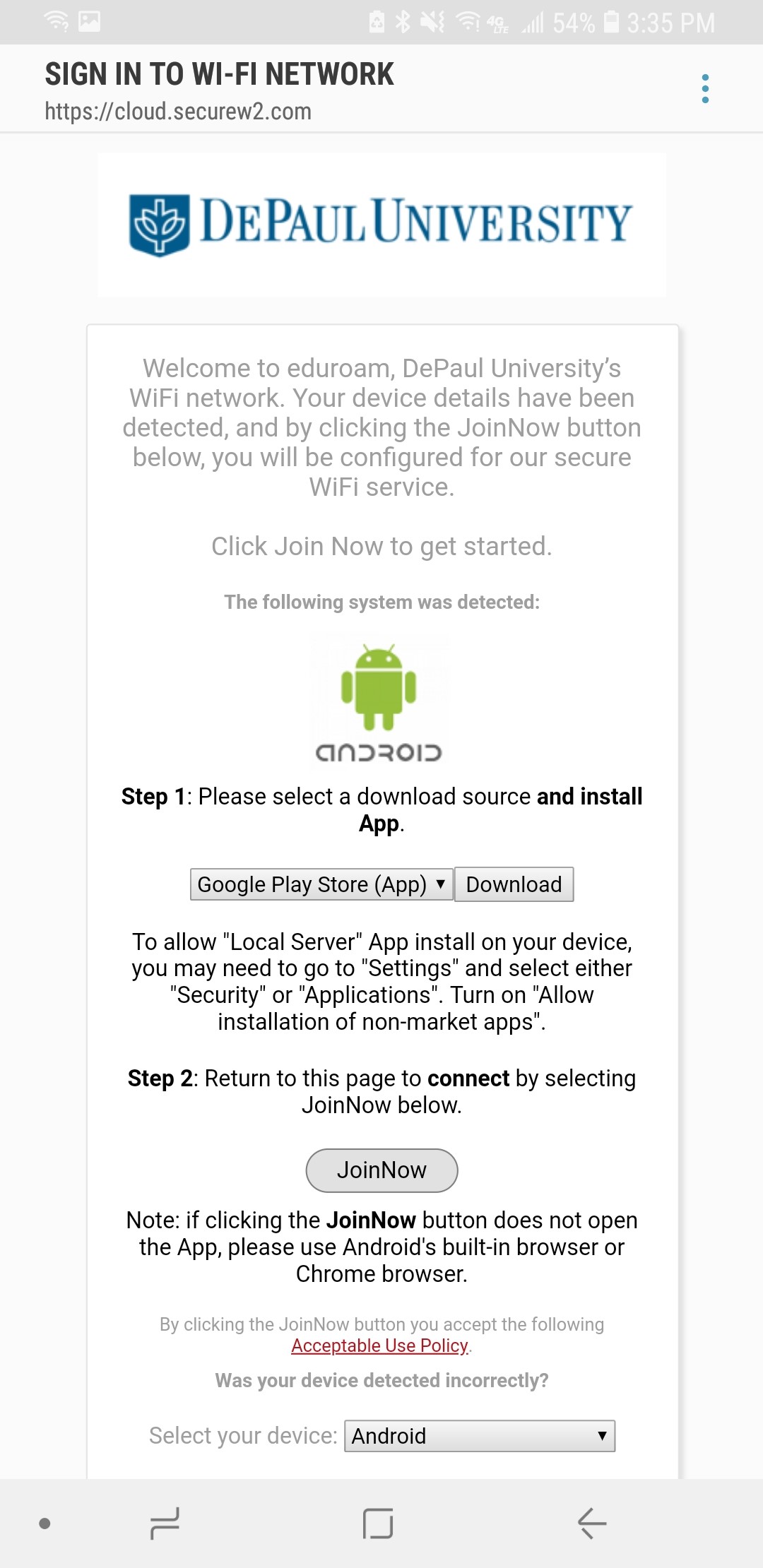 Eduroam Information | Wireless | Services | Information Services ...