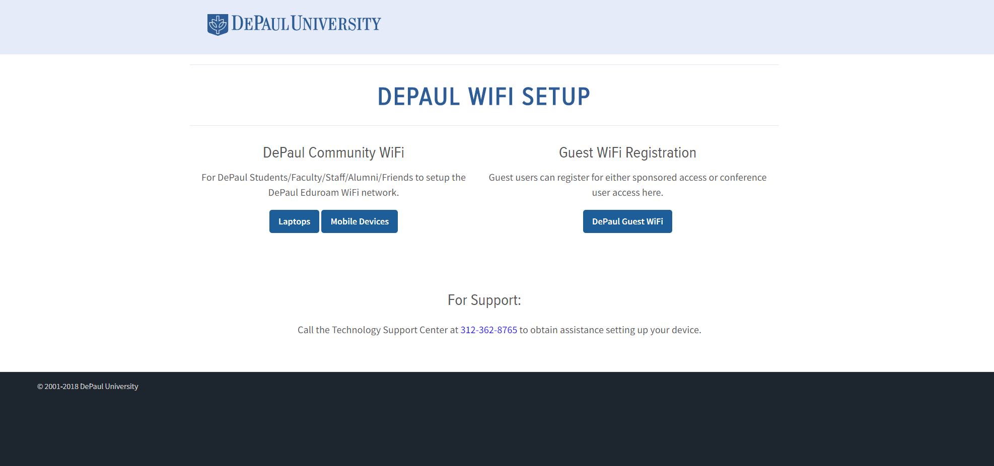 Eduroam Information | Wireless | Services | Information Services | DePaul University, Chicago